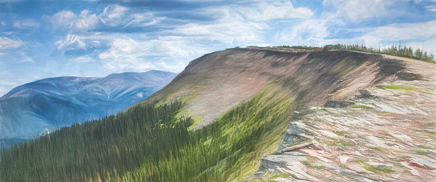 Hike up Cardinal Divide Ridge · Grant's Tracks