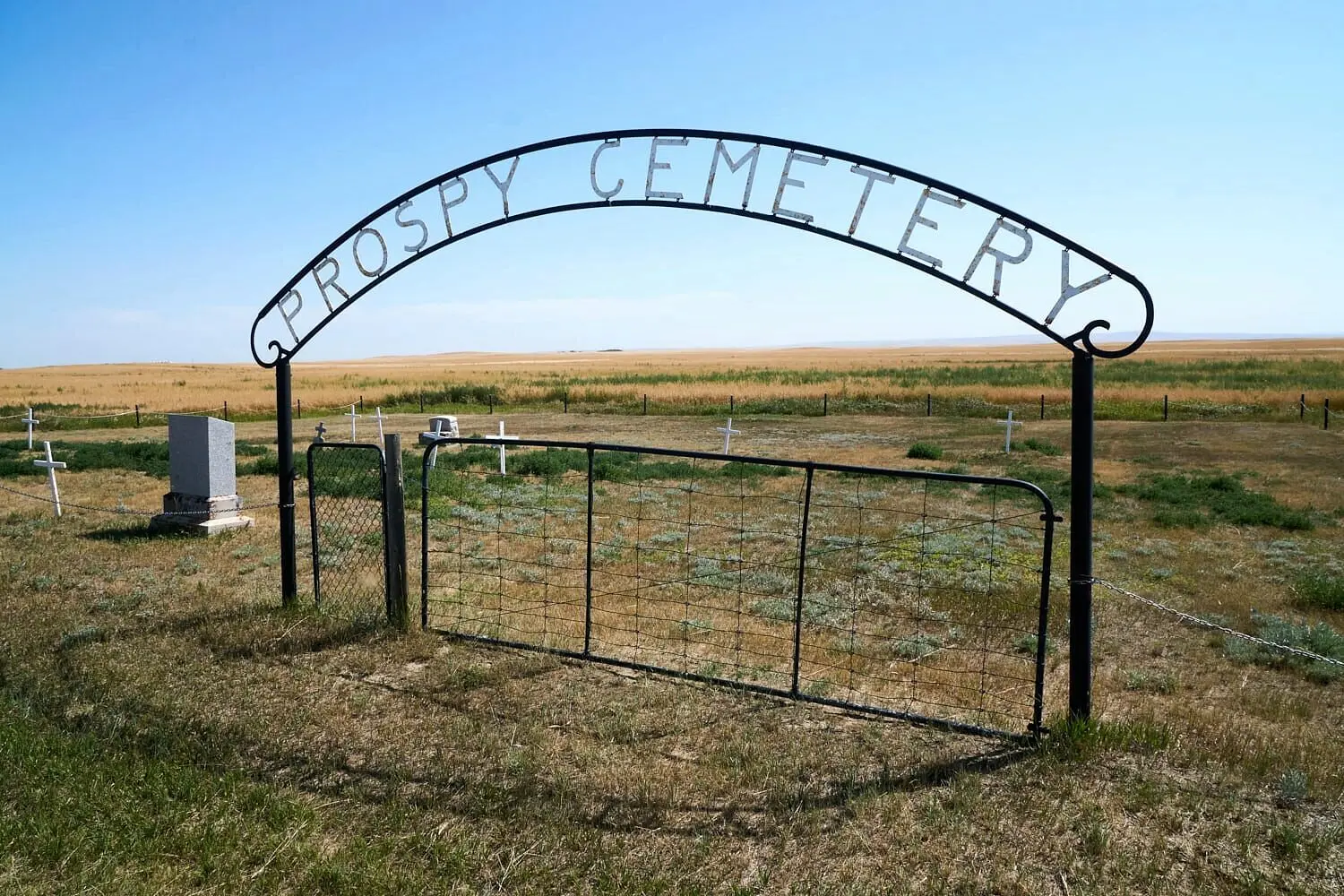 Prospy Cemetery · Grant's Tracks