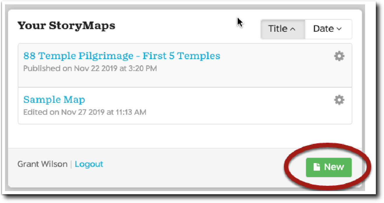 StoryMapJS Tutorial - Part 1 - Introduction · Grant's Tracks StoryMapJS Tutorial - Part 1 - Introduction · Grant's Tracks